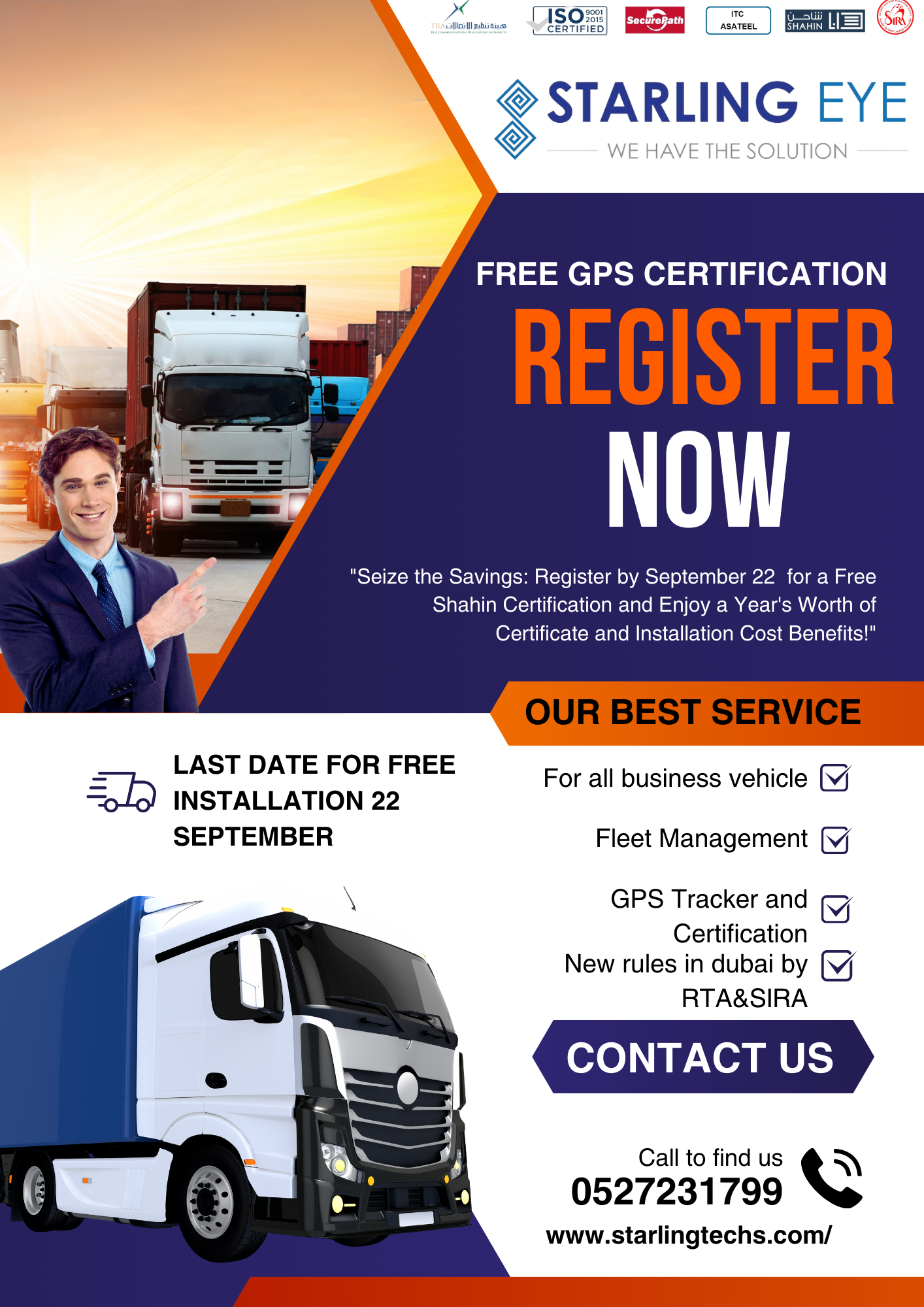 FREE SHAHIN GPS CERTIFICATION - STARLING EYE GPS